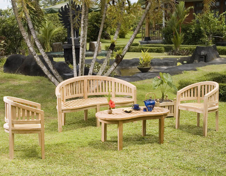 Banana Outdoor Living Set Furniture Collection - Wisanka Modern Outdoor ...